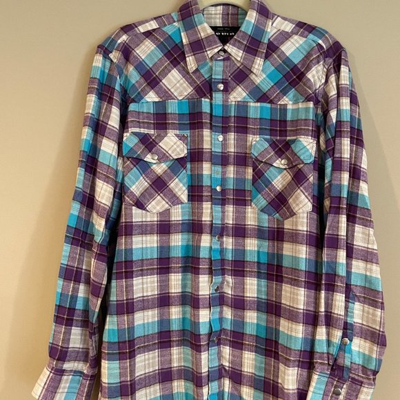 Roman | Shirts | Roman Plaid Flannel | Poshmark